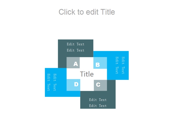 PPT of Four Parallels chart.ppt | WPS Free Templates