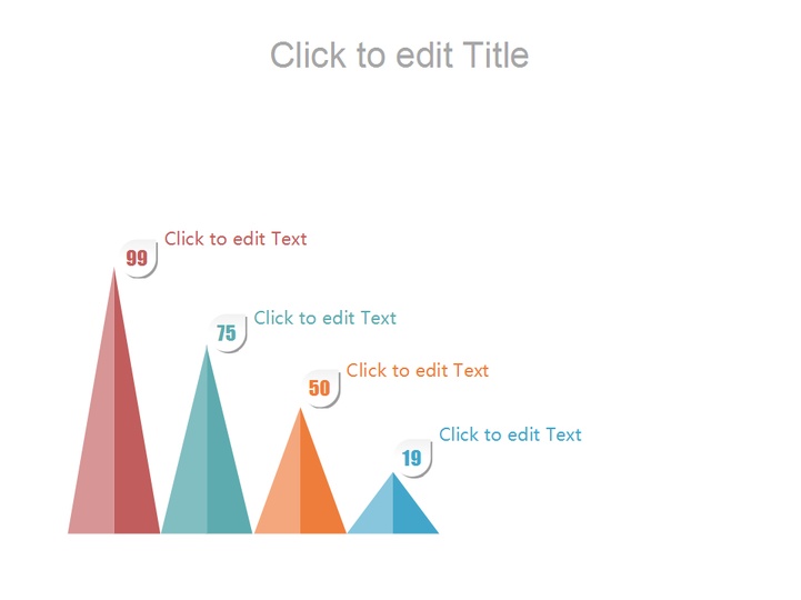 PPT of Four Parallels Chart.ppt | WPS Free Templates