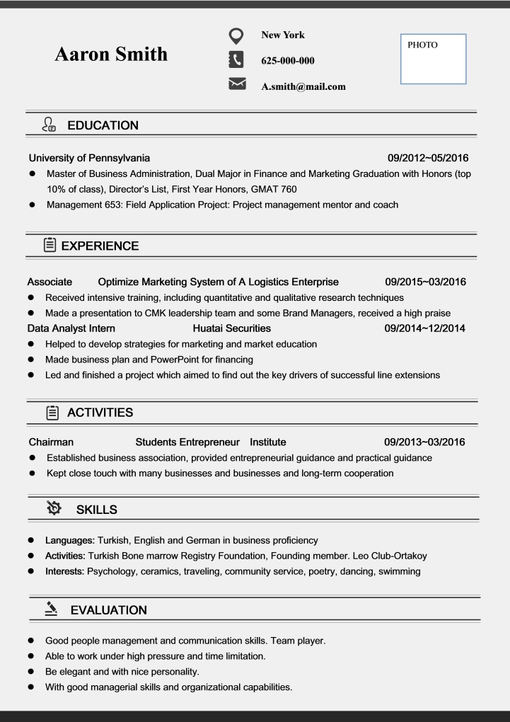 WORD of Resume.doc | WPS Free Templates