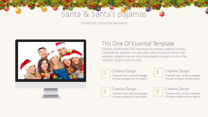 PPT of Christmas cartoon template.pptx | WPS Free Templates