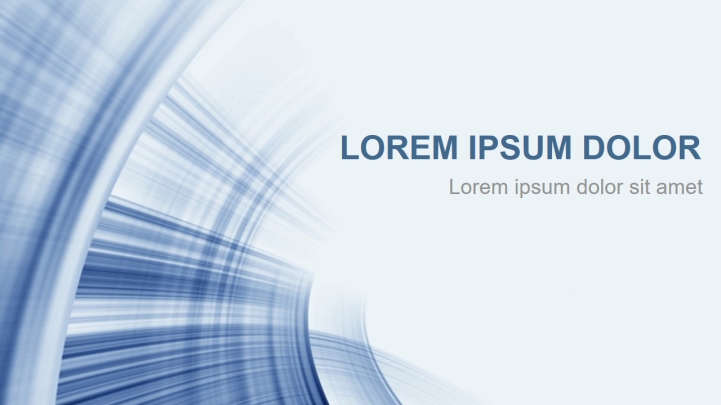 PPT of Blue Simple and Dynamic Lines.pptx | WPS Free Templates