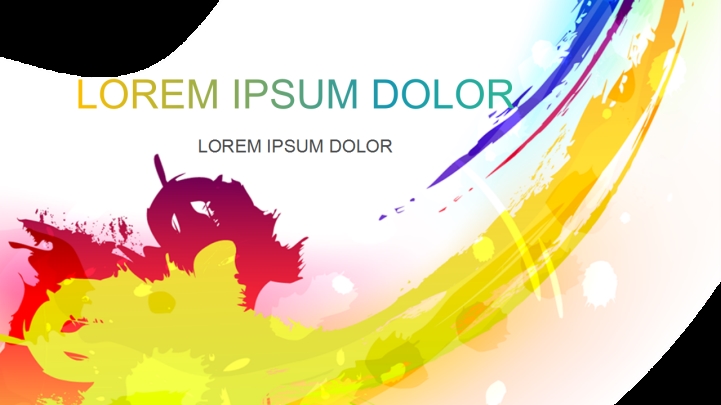 PPT of Dynamic Color Ink.pptx | WPS Free Templates